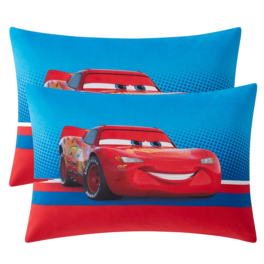 Disney / Pixar's Cars Lightning McQueen Reversible Bed Pillow 2-Pack ...
