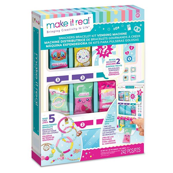 Make It Real: Snackers Bracelet Kit Vending Machine