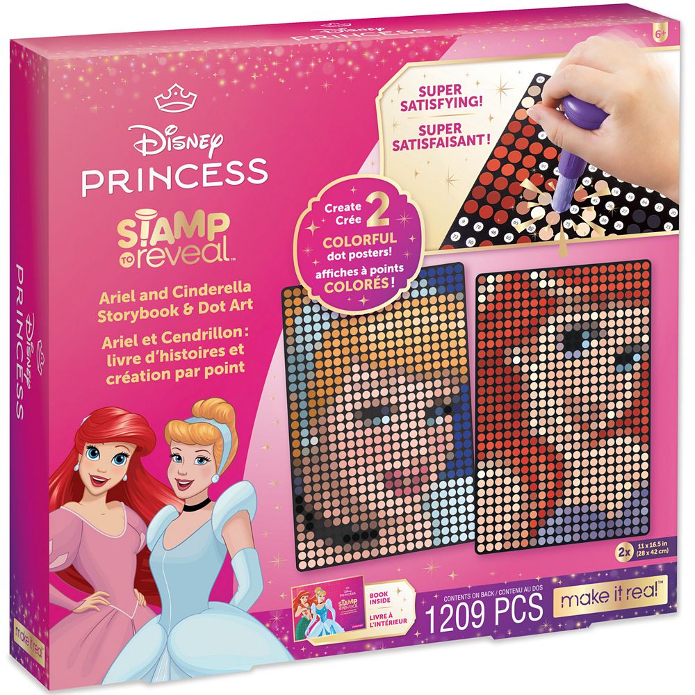 Make It Real: Disney Princess Stamp To Reveal Ariel & Cinderella ...