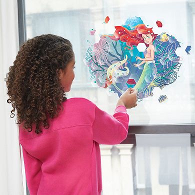 Make It Real Disney's The Little Mermaid Ariel: Window Art Mosaic ...