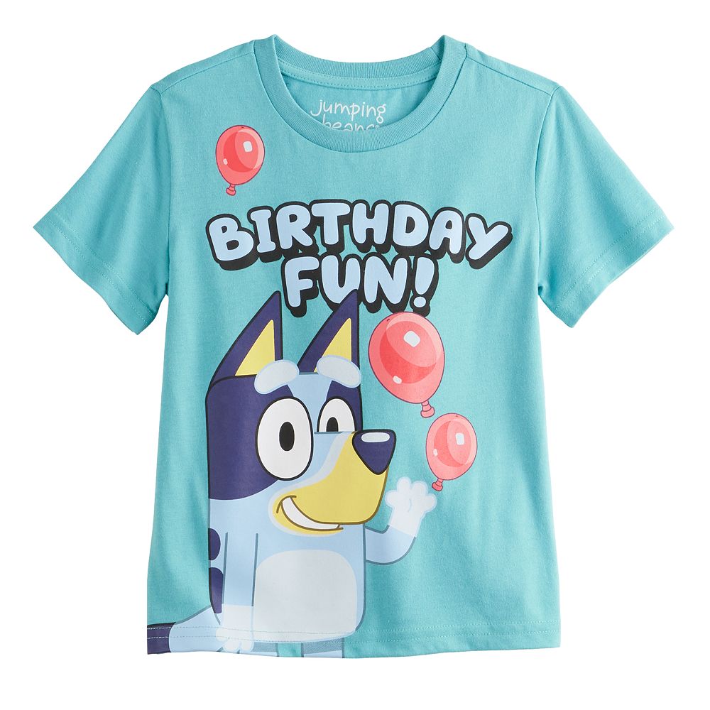 Baby & Toddler Boy Jumping Beans® Bluey Birthday Fun Short Sleeve Tee