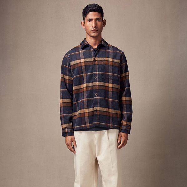 Men's NEXT Check Plaid Shacket