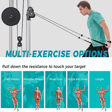 Lat Pulldown Machine Home Gym Fitness