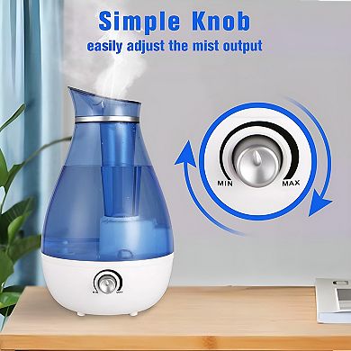 Modern Stylish Humidifiers For Bedroom with No Noise and Auto Shut-off ...