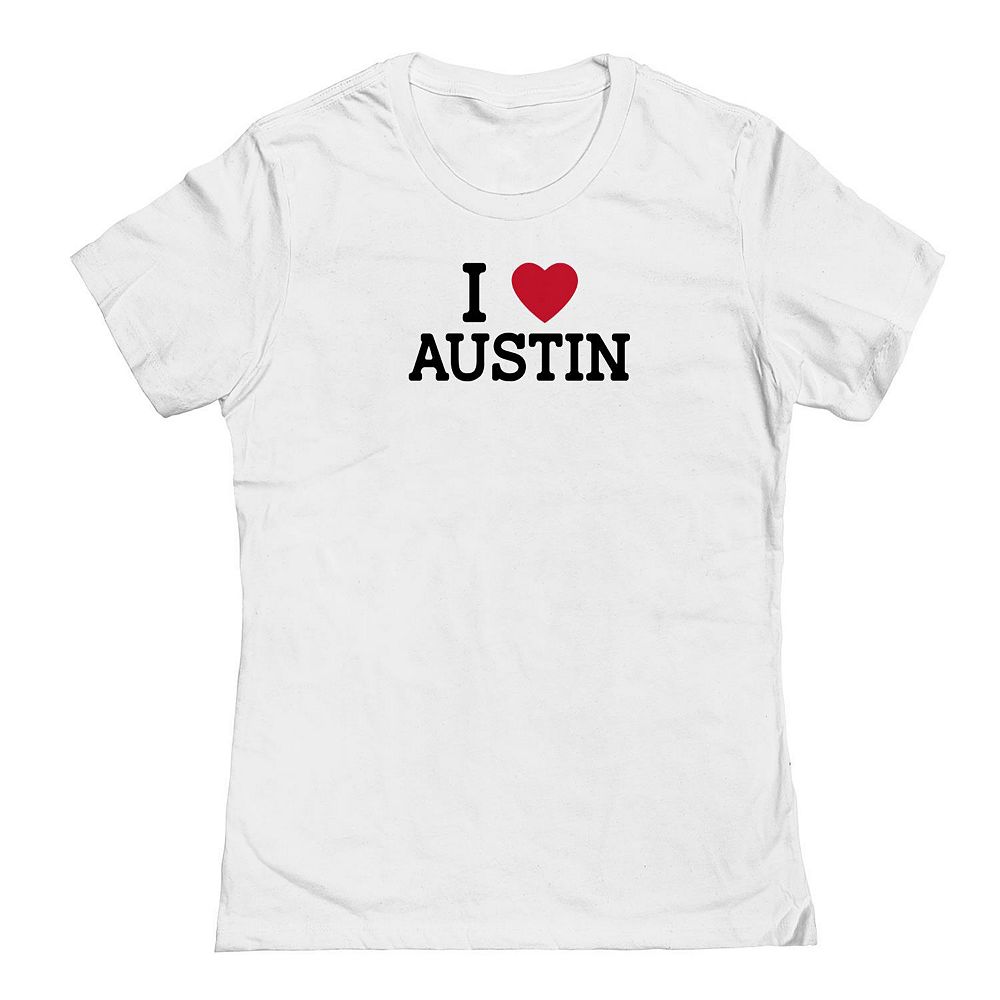 Junior's I Heart Austin Graphic Tee
