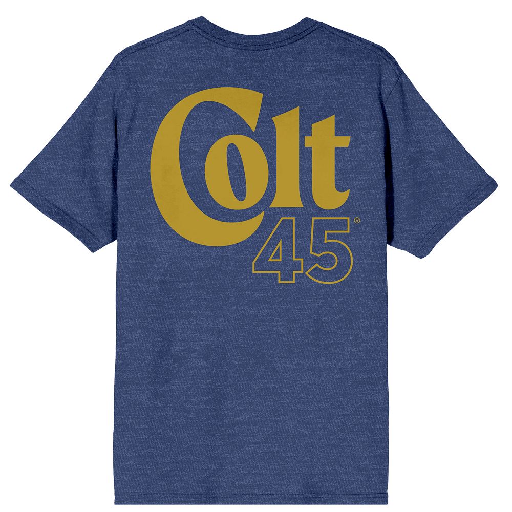 Men's Colt 45 Logo Art on Chest Graphic Tee