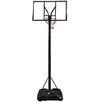 Portable And Removable Adult PC Transparent Backboard Basketball Stand