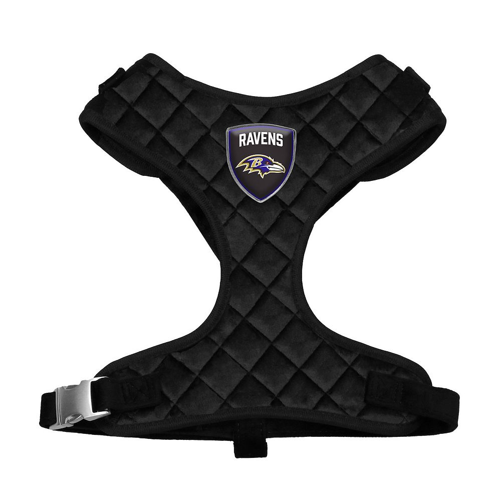 Little Earth NFL Baltimore Ravens Velvet Pet Harness
