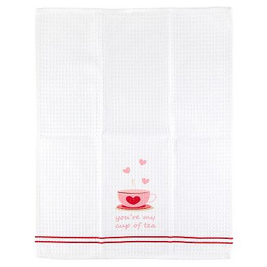 2-pk Heart Kitchen Towel Set