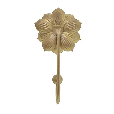 Belle Maison Single Floral Wall Hook