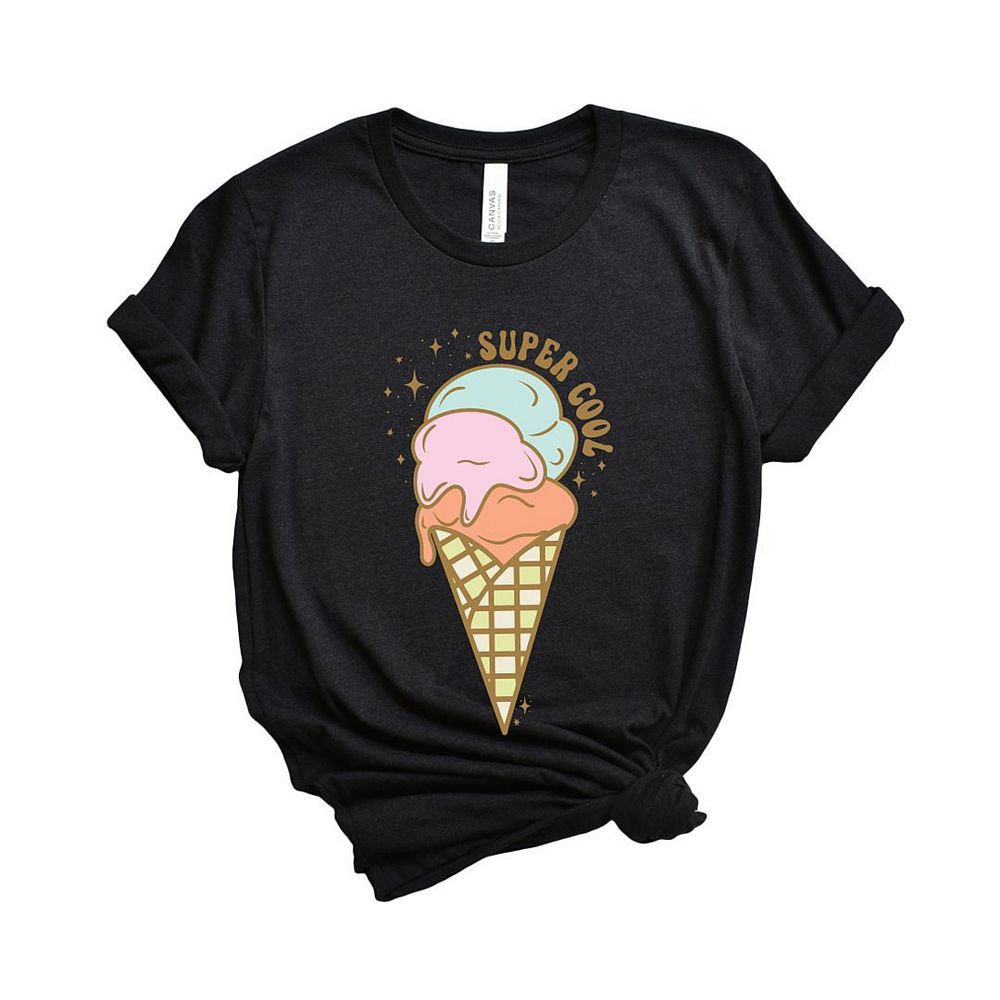 Super Cool Ice Cream Short Sleeve Graphic Tee