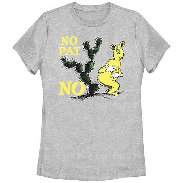 Juniors' Dr. Seuss No Pat No Graphic Tee