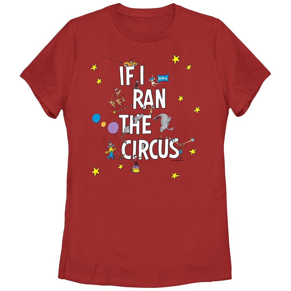 Juniors' Dr. Seuss If I Ran The Circus Graphic Tee
