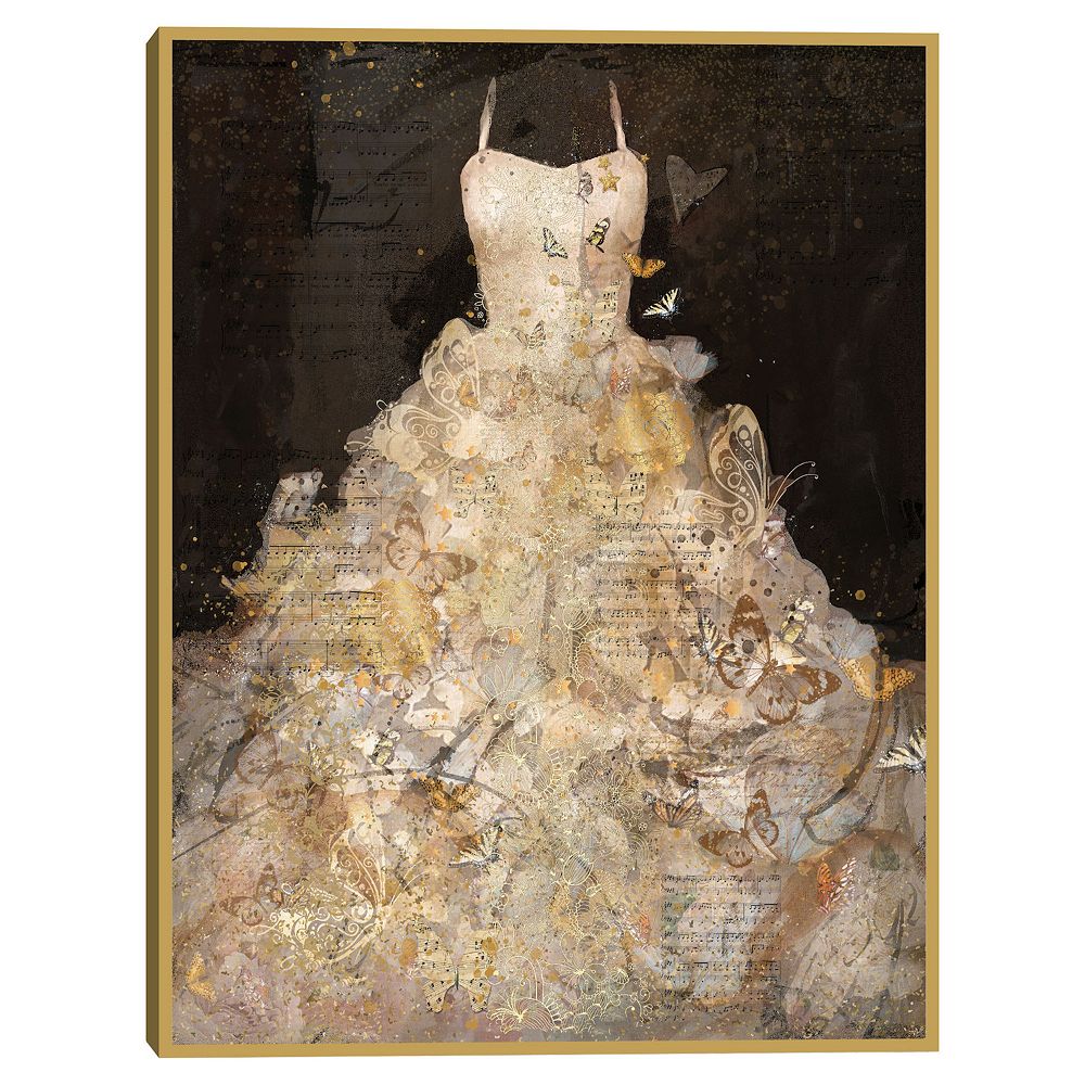 Marta Wiley's Butterfly Dress Canvas Wall Art