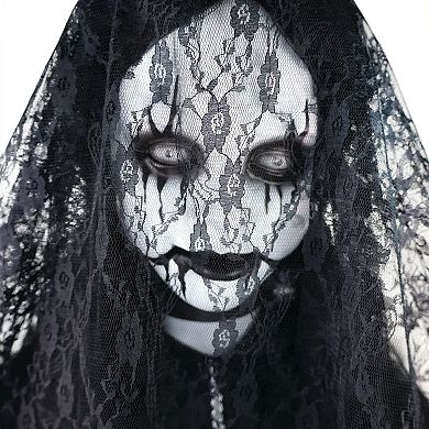 Haunted Hill Life Size Animatronic Demon Bride with Lights and Sound ...