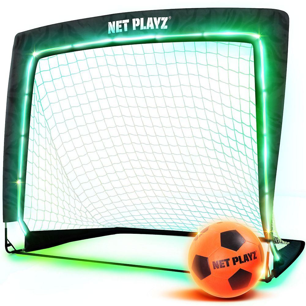 Net Playz Light-Up Soccer Goal Gift Set