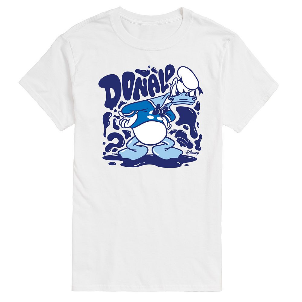 Disney's Donald Duck Big & Tall Drip Graphic Tee