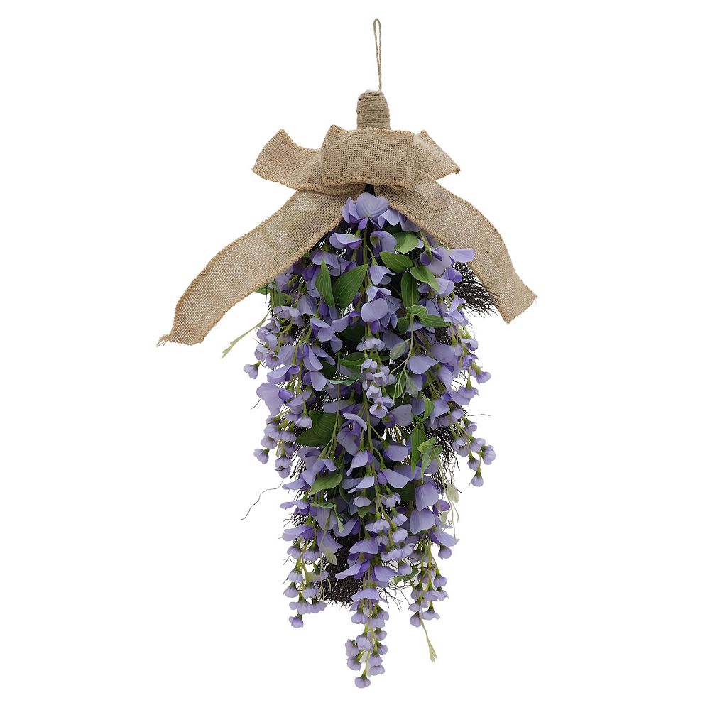 Trailing Purple Teardrop