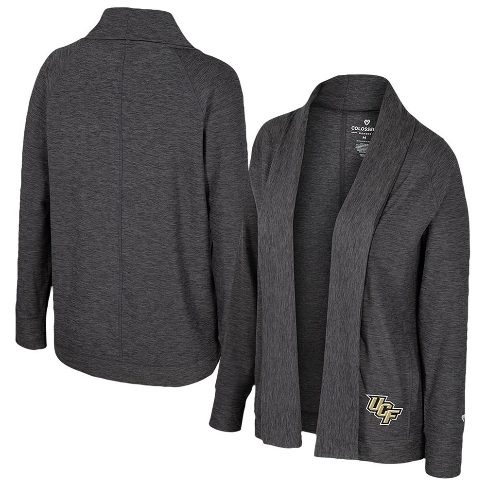 Women's Colosseum Charcoal UCF Knights Dash Cardigan