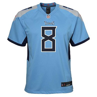 Youth Nike Will Levis Light Blue Tennessee Titans Alternate Player Game Jersey