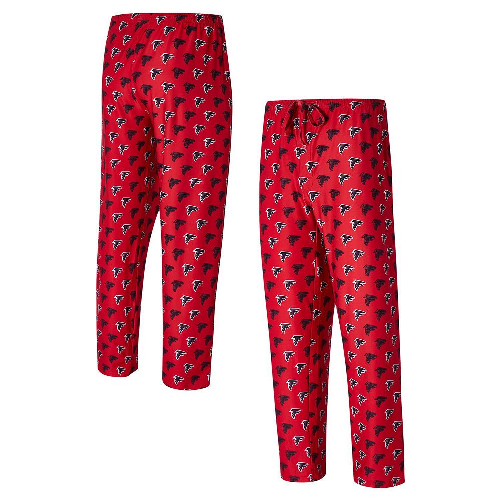 Men's Concepts Sport Red Atlanta Falcons Record All Over Knit Pants