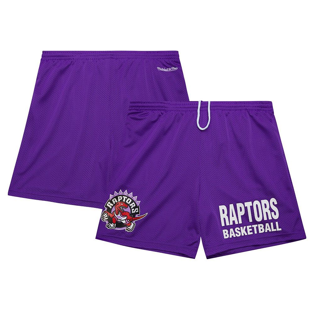 Men's Mitchell & Ness Purple Toronto Raptors Hardwood Classics Gameday ...