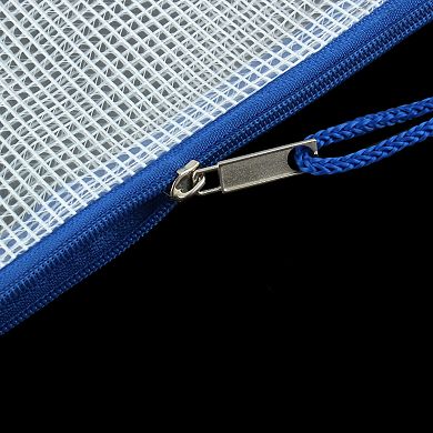 Waterproof Net Pattern File Folder Document Bag With Zipper