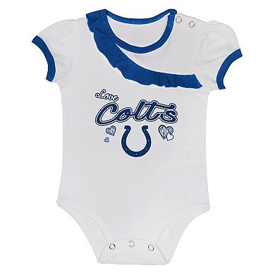 Newborn & Infant Indianapolis Colts Love My Team Bodysuit & Skirt Set