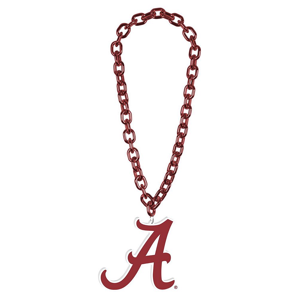 WinCraft Alabama Crimson Tide Big Chain Logo Necklace