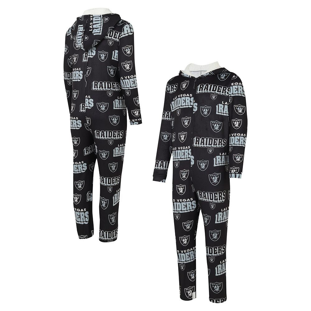 Men's Concepts Sport Black Las Vegas Raiders Roadway All Over ...