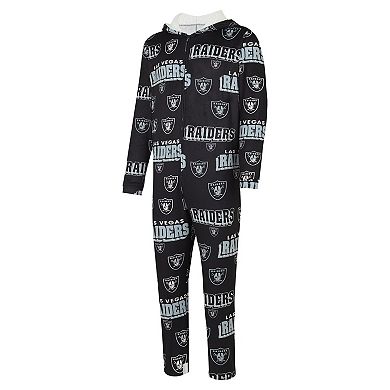 Men's Concepts Sport Black Las Vegas Raiders Roadway All Over ...