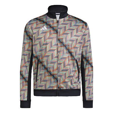 Men's adidas Black Houston Dynamo FC 2024 Hispanic Heritage Full-Zip ...