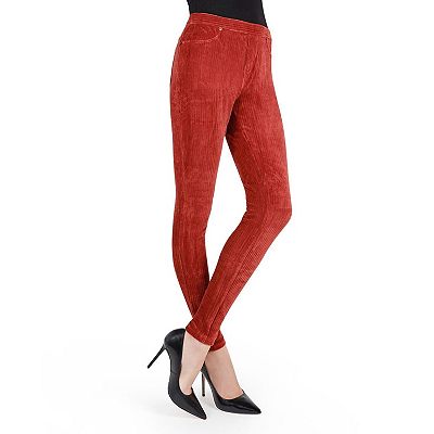 Wide rib Stretch Corduroy Leggings