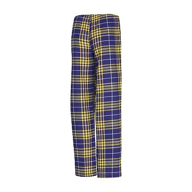 Women's Concepts Sport Purple LSU Tigers Vector T-Shirt & Flannel Pants ...