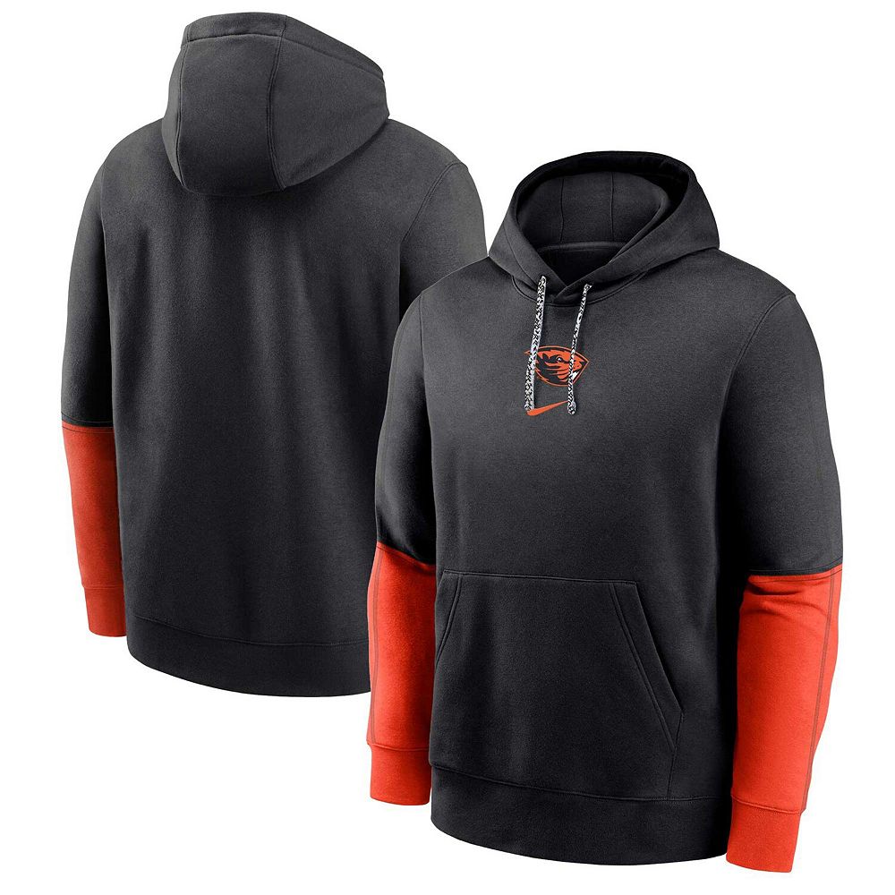 Men's Nike Black Oregon State Beavers 2024 Sideline Club Fleece ...