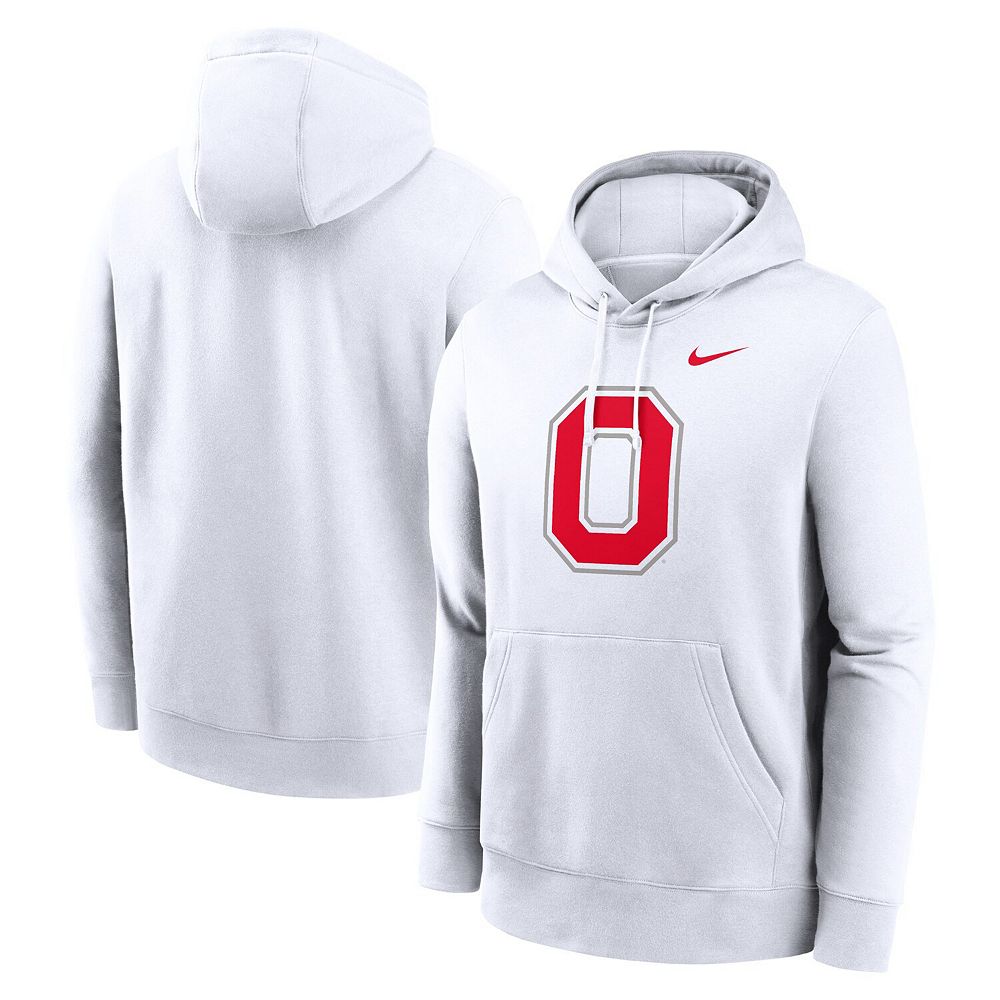 Men's Nike White Ohio State Buckeyes Primetime Alternate Logo Club ...