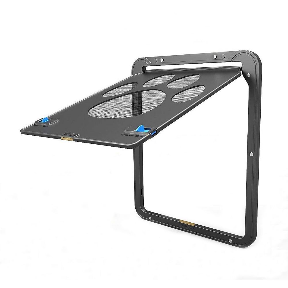 Pet Dog Cat Small Screen Locking Flap Door