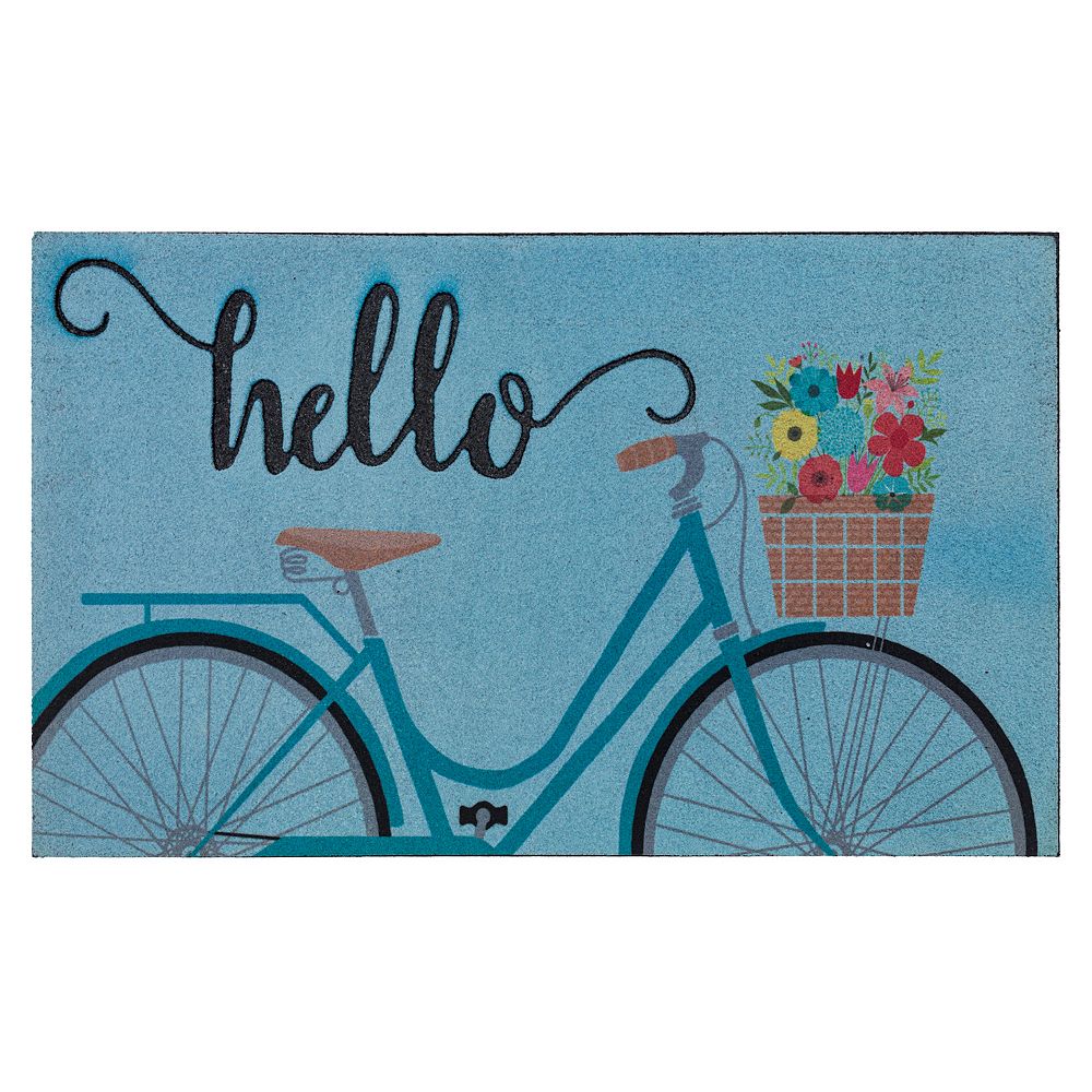 Celebrate Together™ Summer Hello Bike 18" x 30" Crumb Rubber Doormat