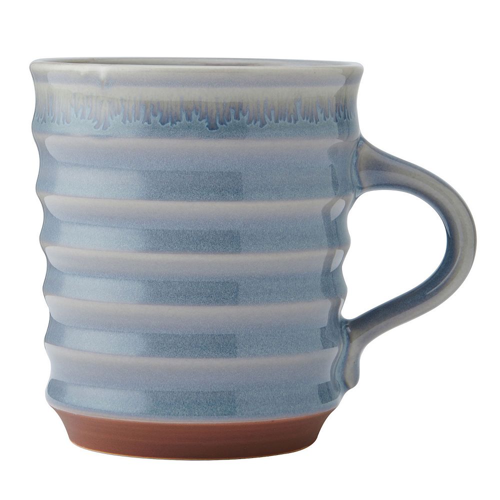 Wavy Gray Mug
