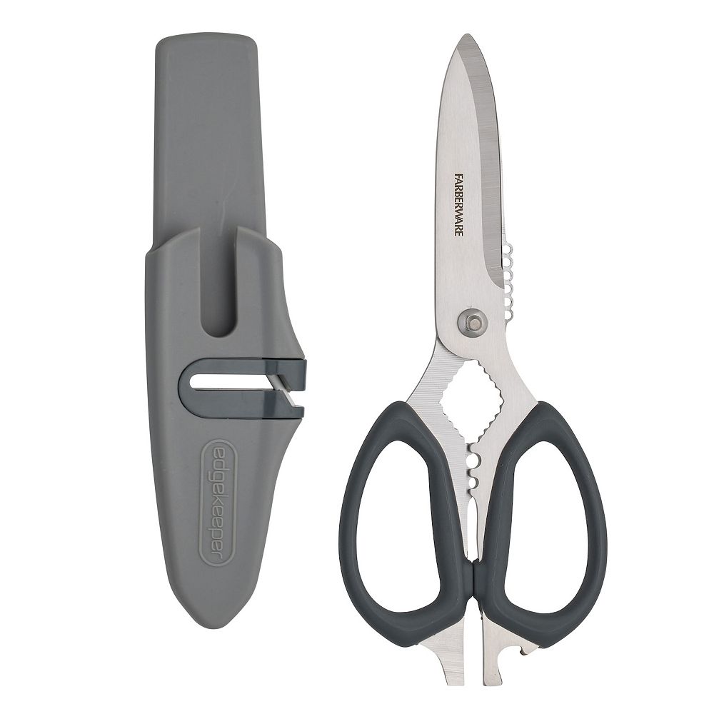 Farberware 10-in-1 Multi-Tool Shears with Edgekeeper Sheath