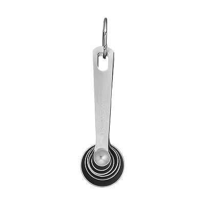For Sale Stainless Steel Measuring Spoons Set 6Pc - Precise, Easy-Clean ...