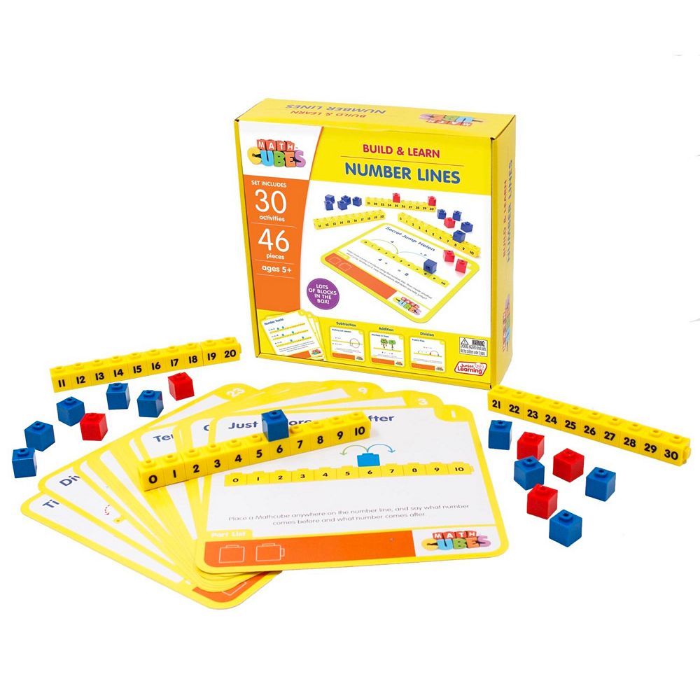 Junior Learning Mathcubes: Number Lines