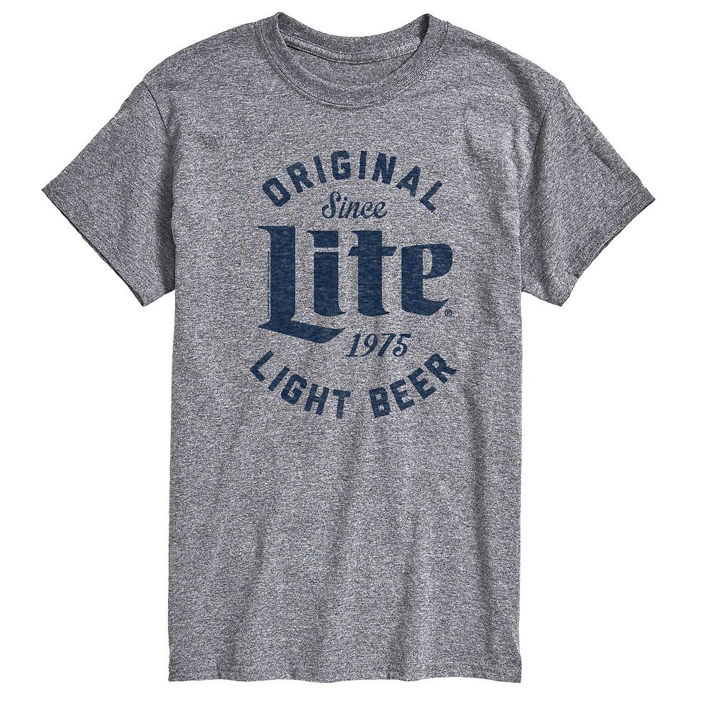 Big & Tall Miller Lite Original Light Beer 1975 Graphic Tee