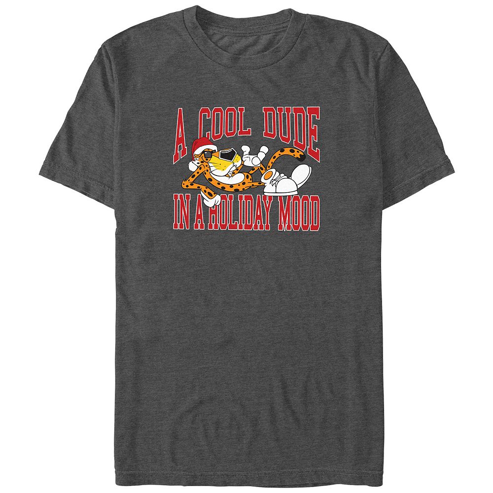 Big & Tall Cheetos A Cool Dude In A Holiday Mood Graphic Tee