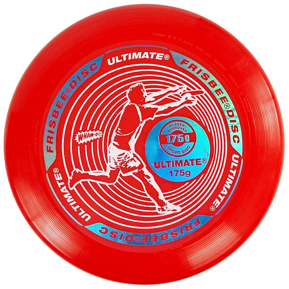 Wham-o Frisbee Ultimate Flying Disc, 175 Grams Catch Discs Set For Age 5+