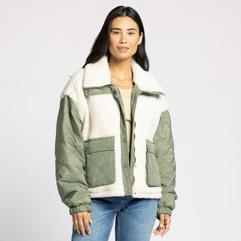 Women's Thread & Supply Sherpa Onion Quilt Jacket