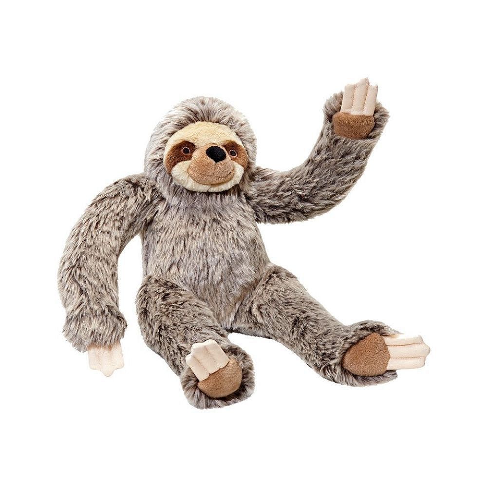 Fluff And Tuff Tico Sloth Plush Dog Toy