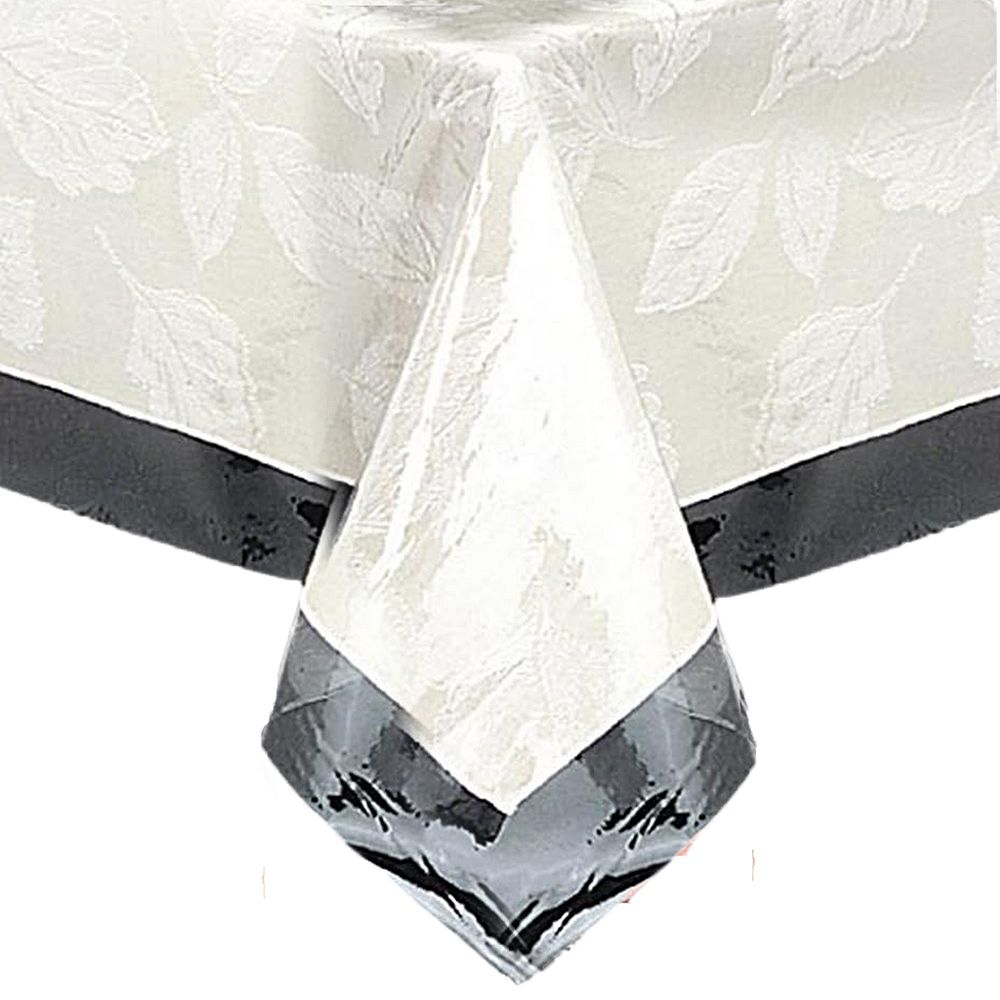 Oval-shaped Vinyl Tablecloth Protector 60 X 108 Inches