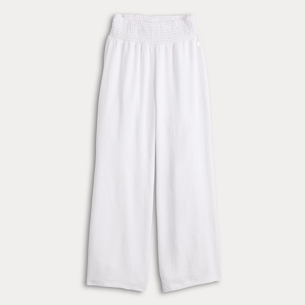 Girls 7-16 Limited Too Swim Cover Up Pants with Smocked Waistband