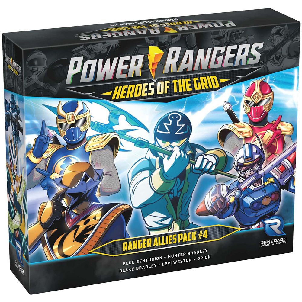 Power Rangers: Heroes Of The Grid: Allies Pack #4 Expansion Roleplaying ...
